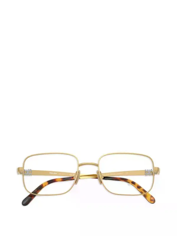 Miu Miu Rectangle-frame Glasses