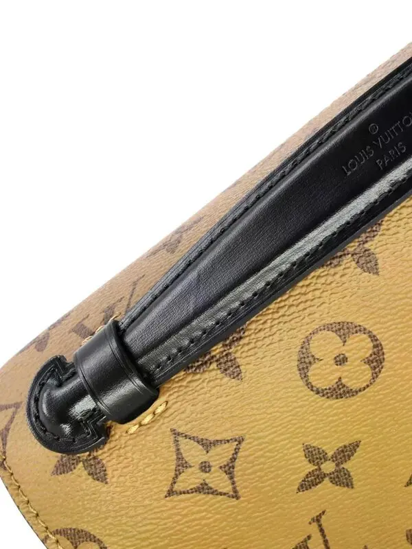 LOUIS VUITTON Pochette Metis Reverse Monogram Canvas Crossbody Bag - Brown