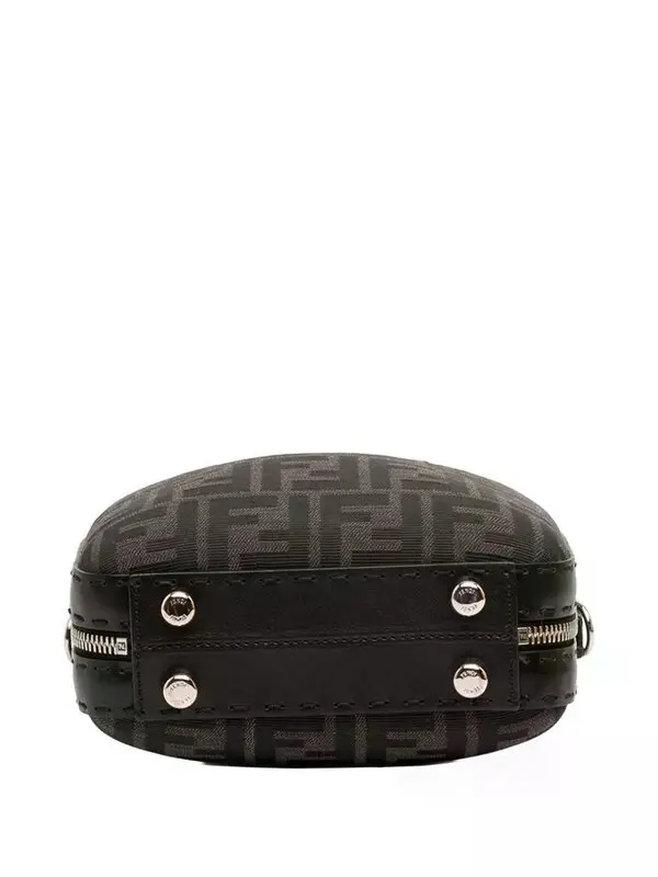 Fendi 2000-2010 Mini Zucca Canvas Suitcase