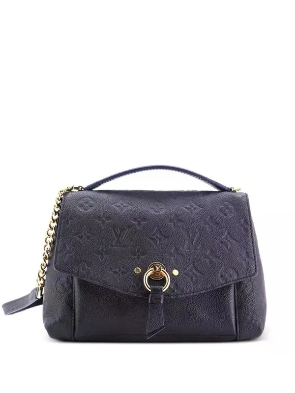 LOUIS VUITTON Blanche Bb Shoulder Bag Monogram Empreinte Leather - Black