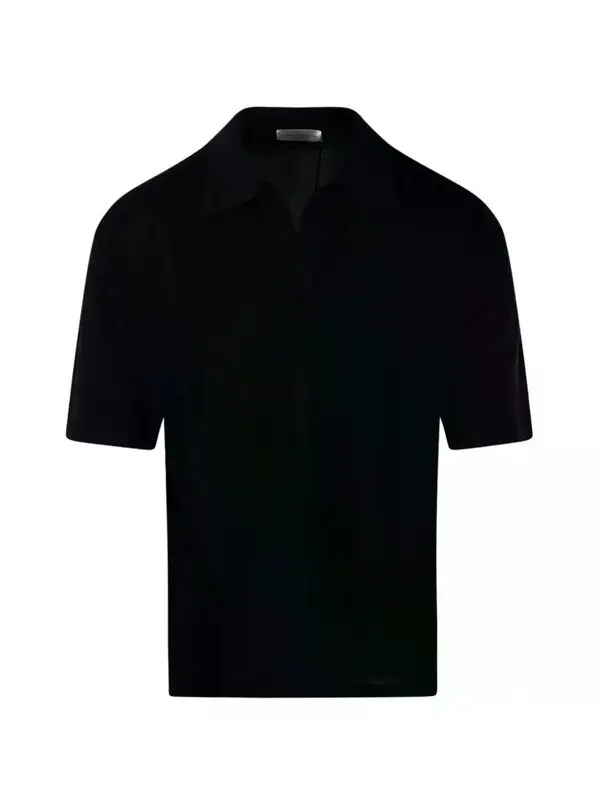 ROBERTO COLLINA Polo Shirt - Black