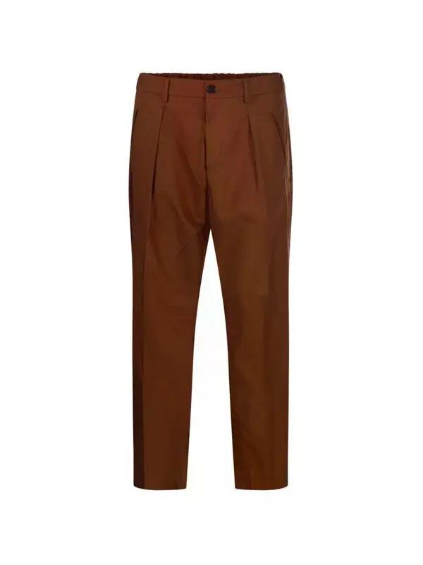 ENTRE AMIS Pleated Trousers