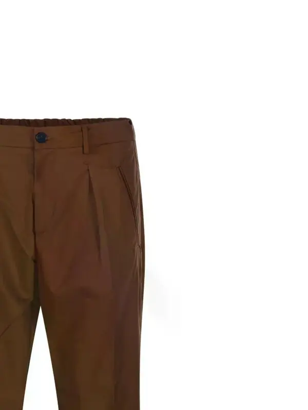 ENTRE AMIS Pleated Trousers