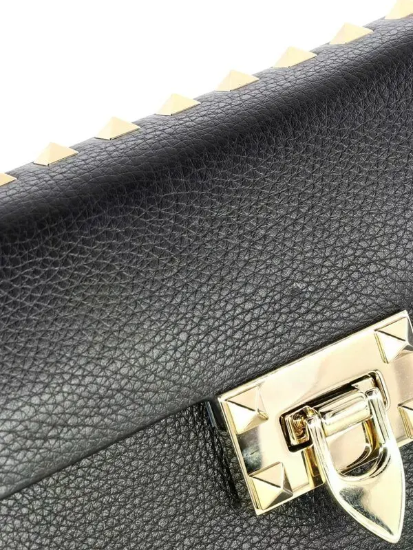 Valentino Garavani Rockstud Flip Lock Flap Shoulder Bag
