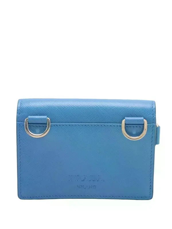 Prada Mini Saffiano Screw Lock Crossbody Bag