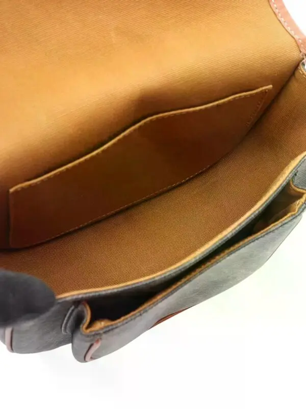 Celine 2021-2026 Medium Triomphe Coated Canvas Folco Crossbody Bag