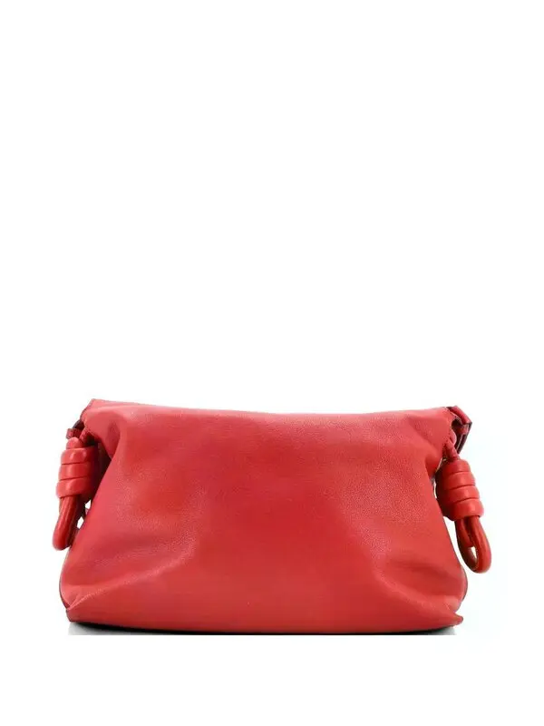 Loewe Flamenco Knot Large Messenger Bag - Red
