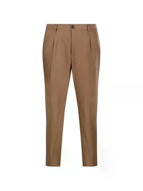 ENTRE AMIS Pleated Trousers