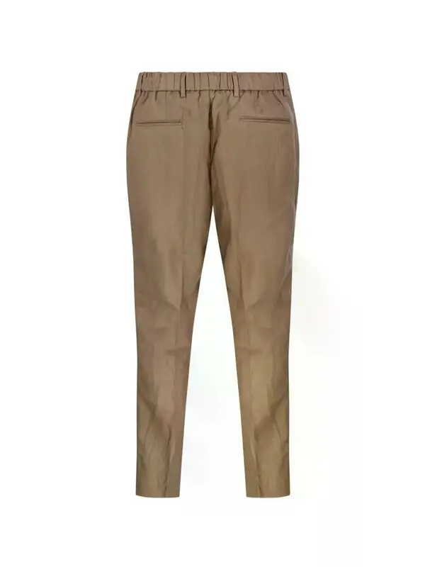 ENTRE AMIS Pleated Trousers