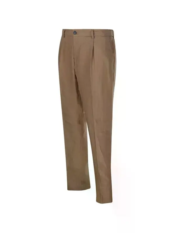 ENTRE AMIS Pleated Trousers
