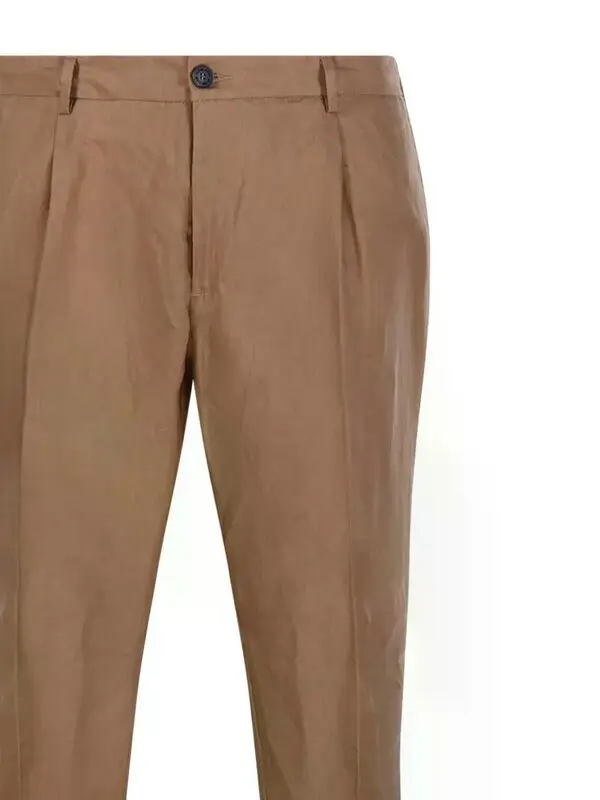 ENTRE AMIS Pleated Trousers