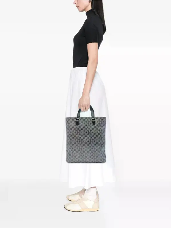 Gucci Gg Crystal Tote Bag - Grey