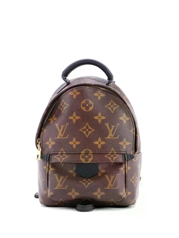 LOUIS VUITTON Palm Springs Monogram Canvas Mini Backpack - Brown