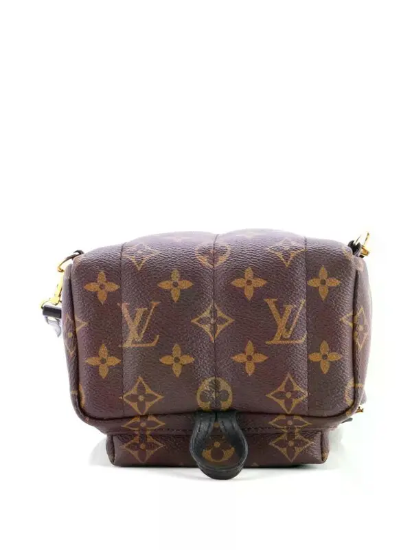 LOUIS VUITTON Palm Springs Monogram Canvas Mini Backpack - Brown