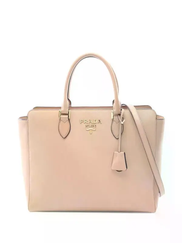Prada Saffiano Tote Bag 2010-2025 - Pink