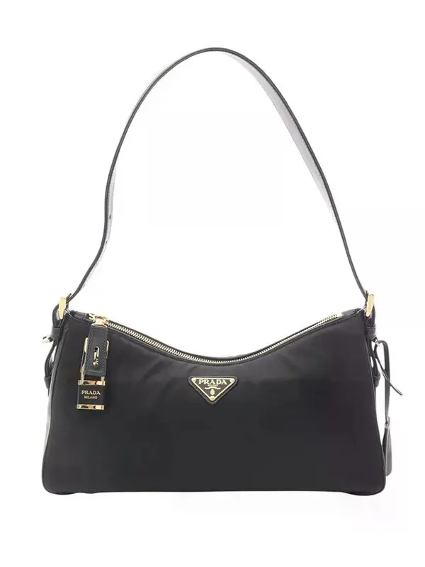 Prada Tessuto Shoulder Bag - Black