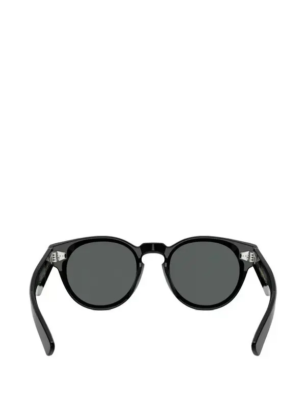 Oliver Spencer Round-frame Sunglasses - Black