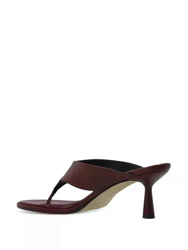 AeydĒ Leather Toe Sandals - Brown