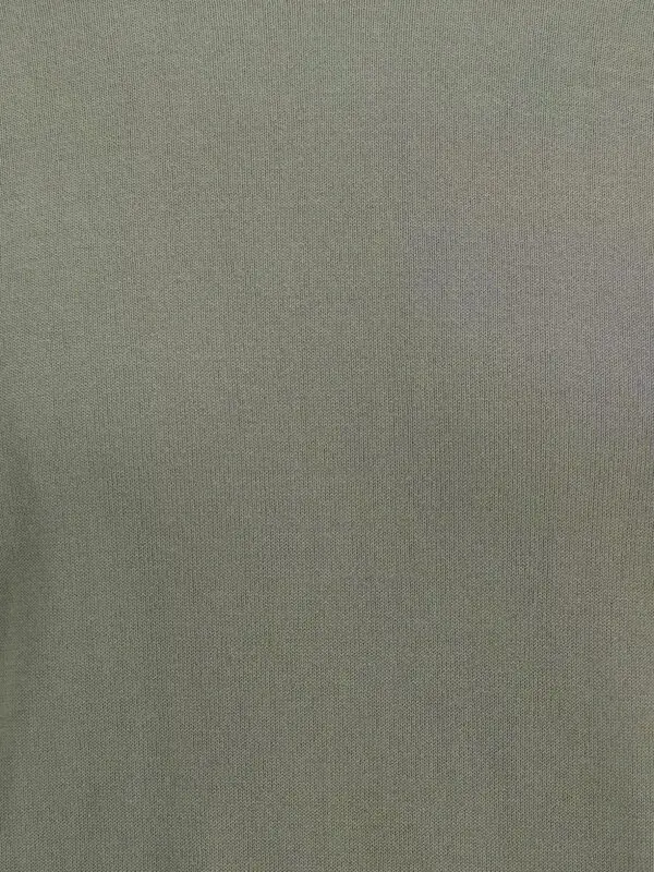 ROBERTO COLLINA Long-sleeved Crew-neck Sweater - Green