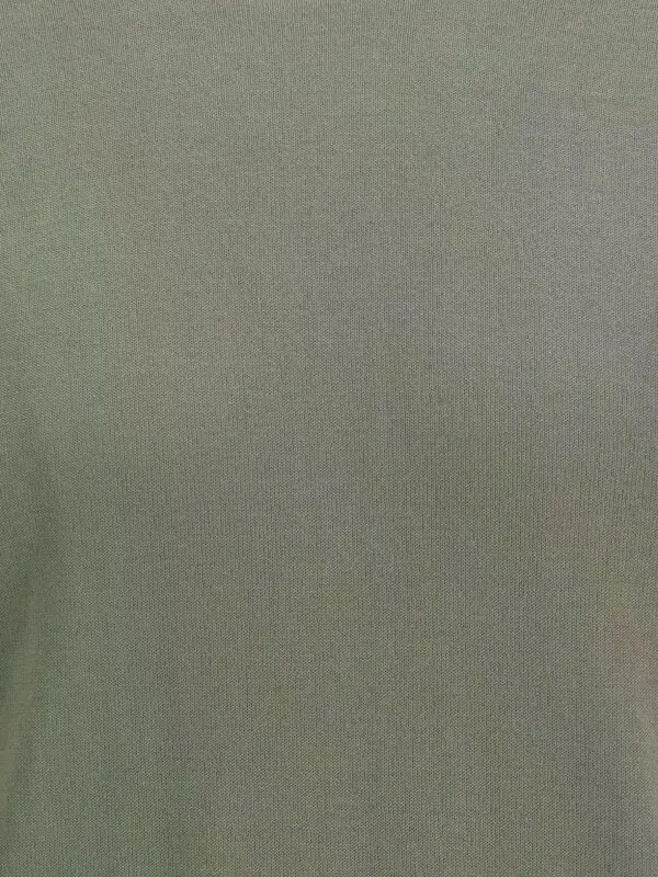 ROBERTO COLLINA Long-sleeved Crew-neck Sweater - Green