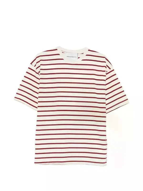 AMARANTO Striped T-shirt