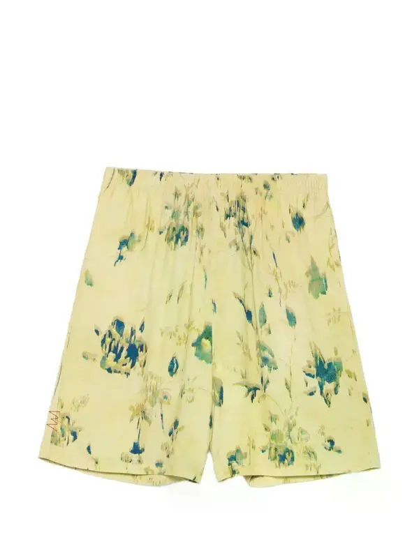 AMARANTO Floral Print Shorts