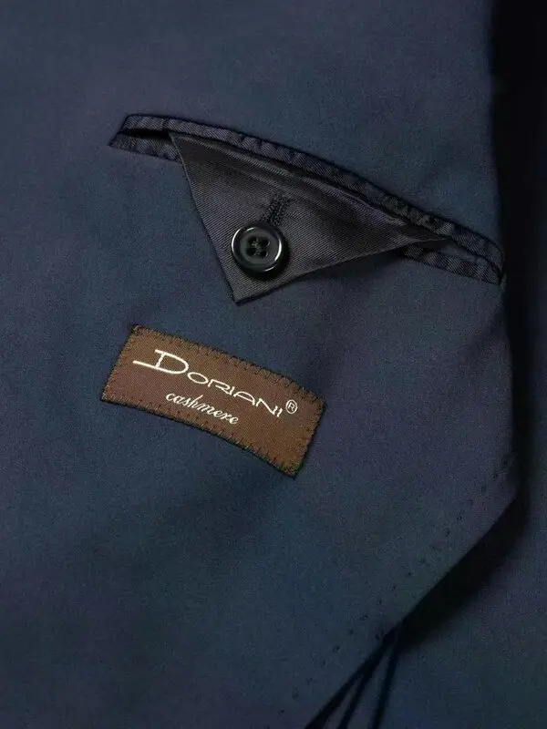DORIANI CASHMERE Notched-lapel Blazer