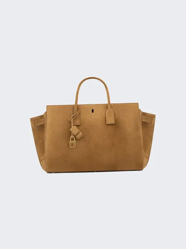 Saint Laurent Large Sac De Jour Tote Bag - Brown