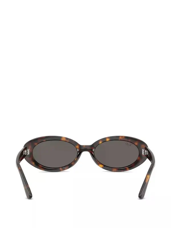 Ray-ban Oval-frame Sunglasses - Brown