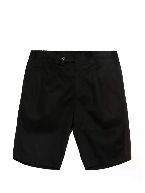 PT TORINO Pleated Shorts - Black