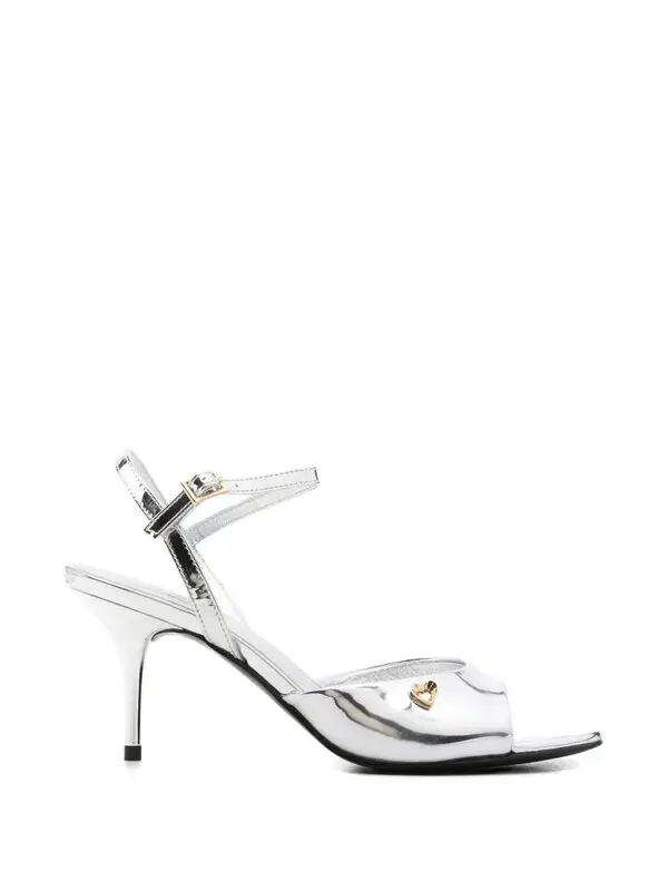 Moschino Heart-detail Heeled Sandals