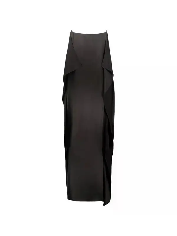THE ROW Ruffled Maxi Dress
