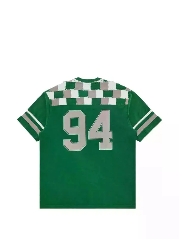 Supreme Patchwork Yoke Football T-shirt - Green