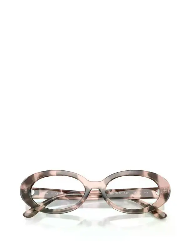 Ray-ban Oval-frame Glasses - Neutrals