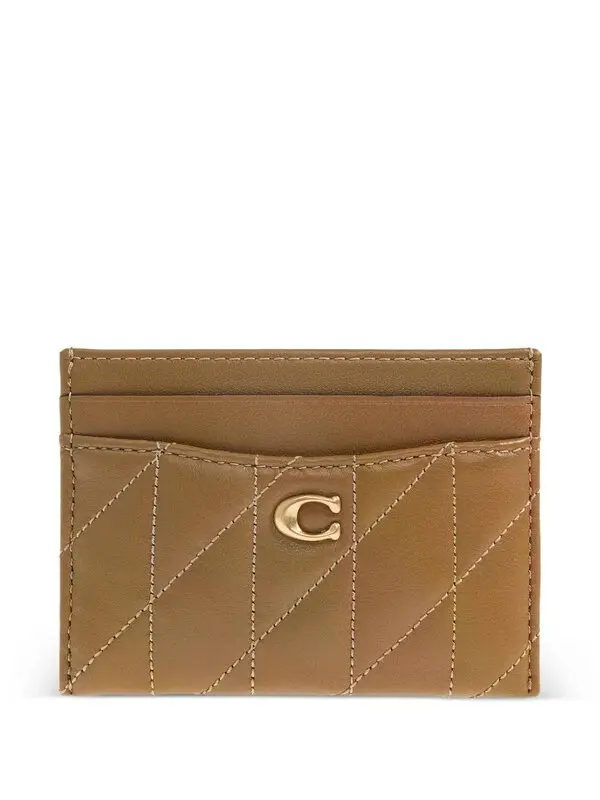 COACH Essential Quilted Cardholder - Neutrals