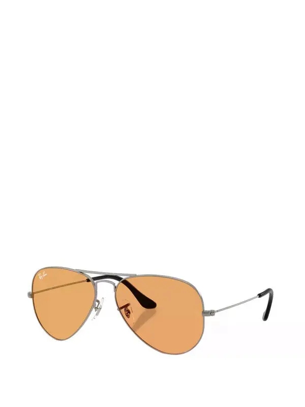 Ray-ban Pilot Frame Sunglasses - Silver