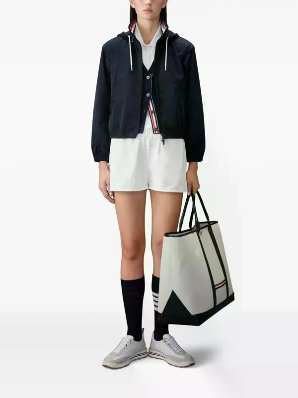 Thom Browne Drawstring Stripe Shorts