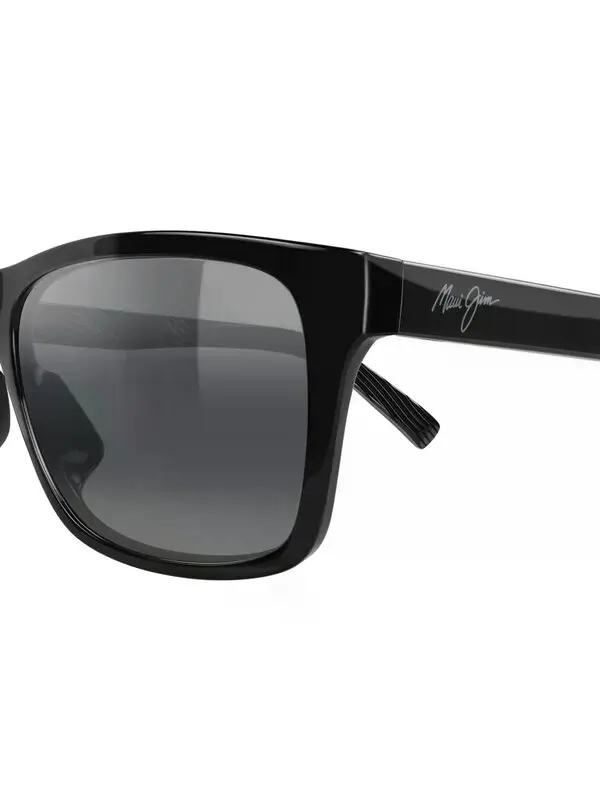 Maui Jim Kowelo Square-frame Sunglasses - Black
