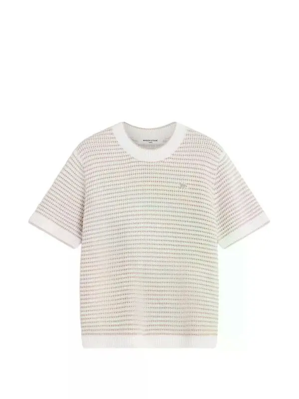 Maison Kitsuné Baby Fox Round-neck Sweater