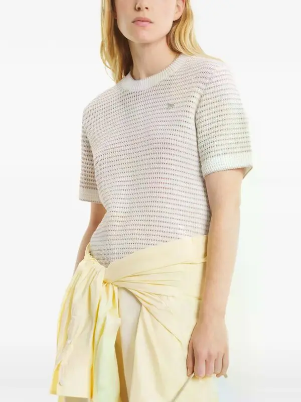 Maison Kitsuné Baby Fox Round-neck Sweater