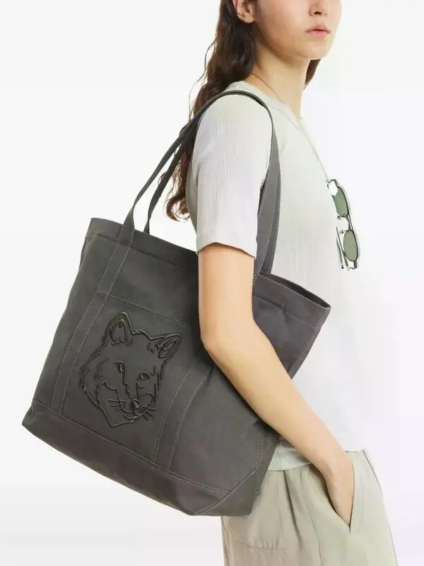 Maison Kitsuné Logo Tote Bag