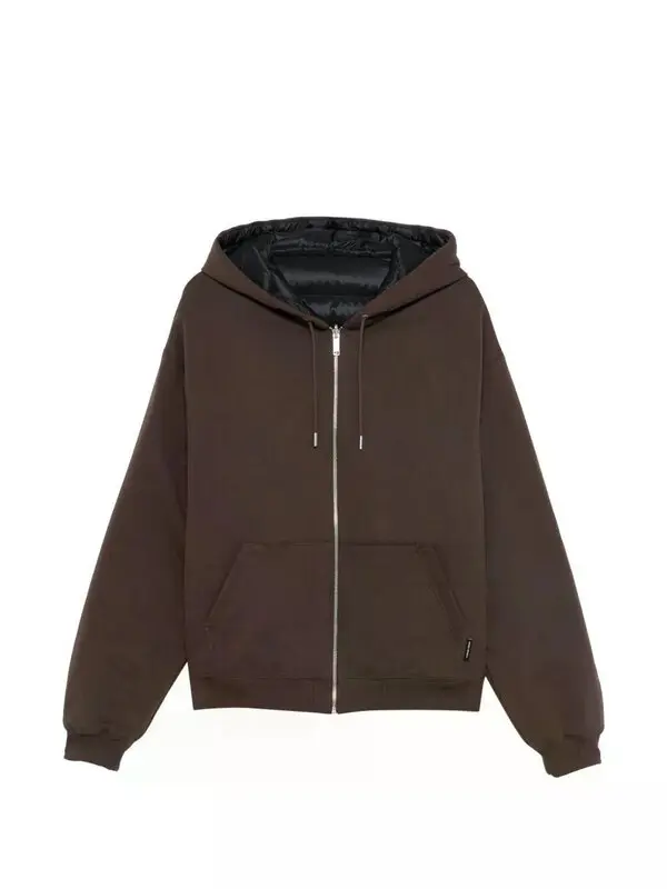 Canada Goose Hooded Zip Jacket - Brown