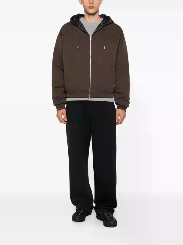 Canada Goose Hooded Zip Jacket - Brown