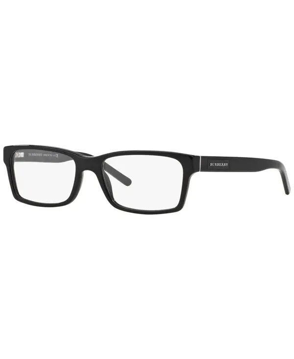 Burberry Square Full Rim Eyeglasses - Black