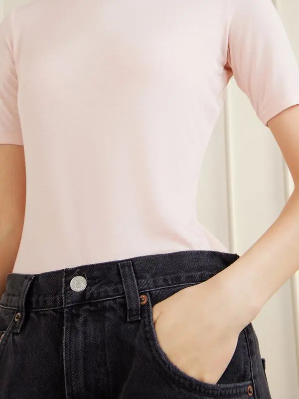 SKIMS Sheer Modal-blend Tee