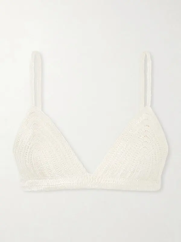 HEIRLOME Agnes Silk Bra - Neutrals