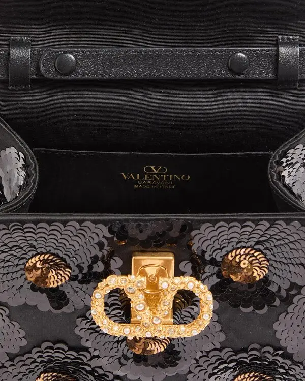 Valentino Garavani V Sling Mini Top Handle Bag With Vlogo