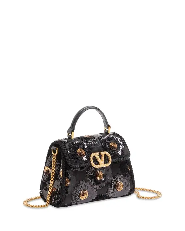 Valentino Garavani V Sling Mini Top Handle Bag With Vlogo
