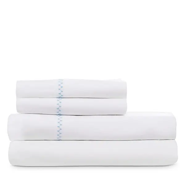 JOHN ROBSHAW Anketi Sheet Set, Queen - Anketi Light Indigo