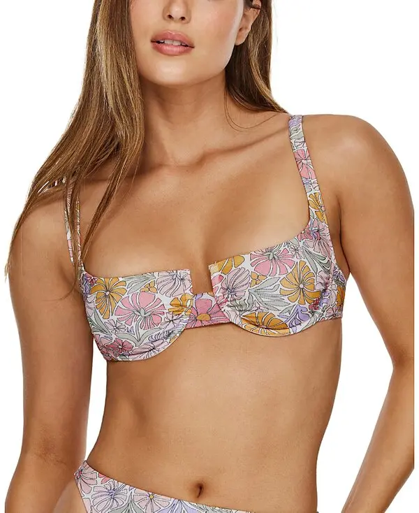 GOTTEX Soft Bloom Underwire Bikini Top - Multicolor